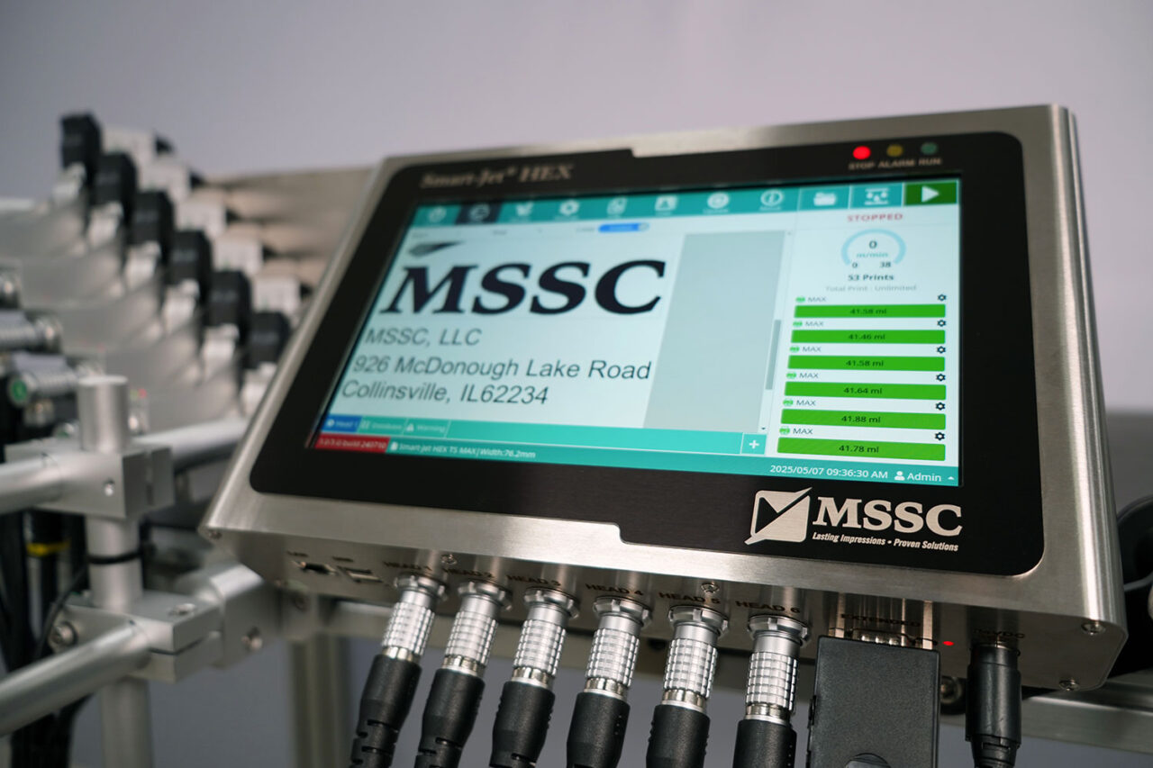 Smart-Jet® HEX Touchscreen Print System - MSSC LLC